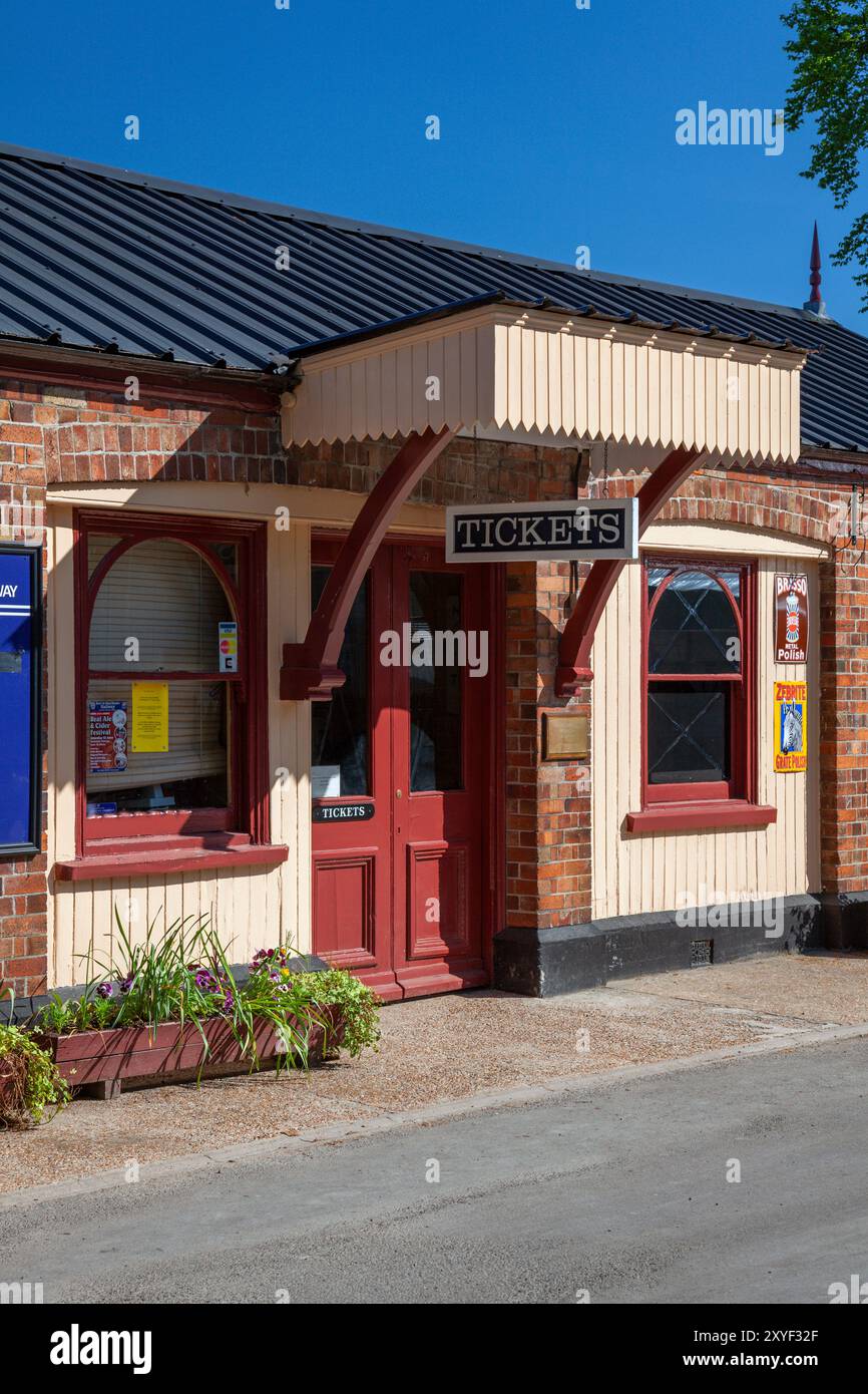 UK, England, Kent, Tenterden Town Station on the Kent & East Sussex ...