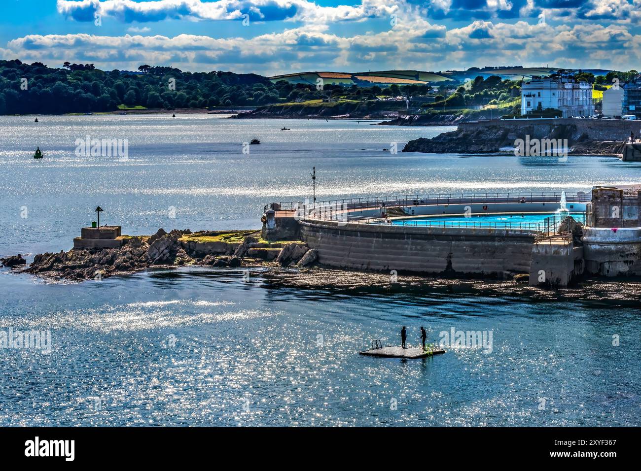 Colorful Lion's Den Swimming Area Tinside Lido Swimming Pool Plymouth ...