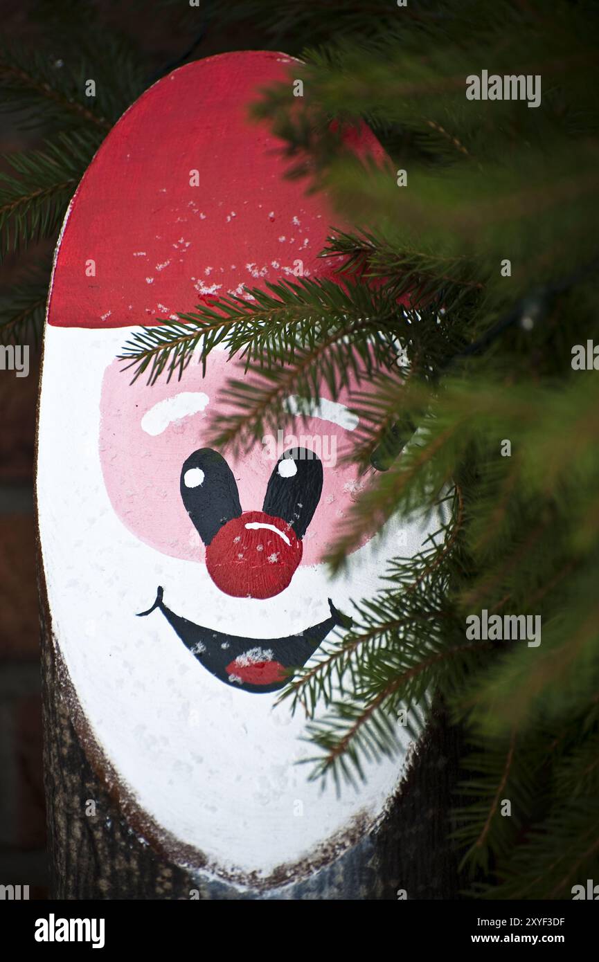 Father christmas face hi-res stock photography and images - Alamy