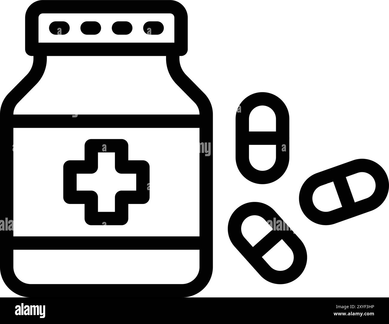 Capsule Vector Icon Design Illustration Stock Vector Image & Art - Alamy