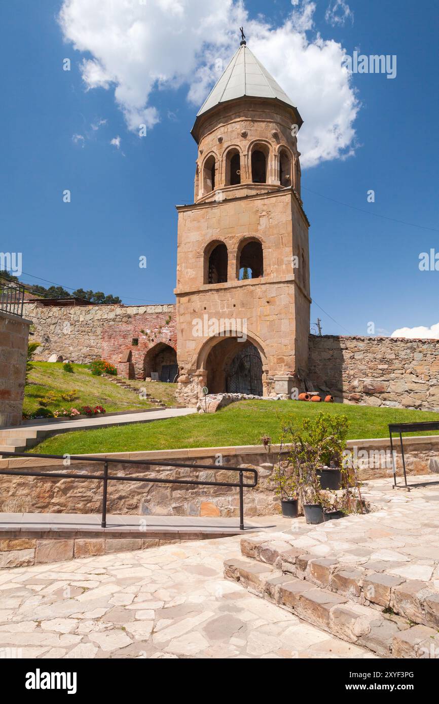 Bell Tower of Svetitskhoveli Cathedral located in Mtskheta, Georgia ...
