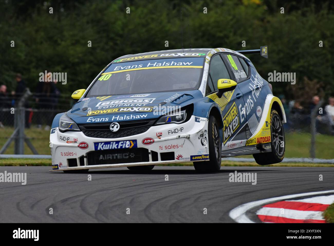On three wheels, Aron Taylor-Smith, Vauxhall Astra, Evans Halshaw Power ...