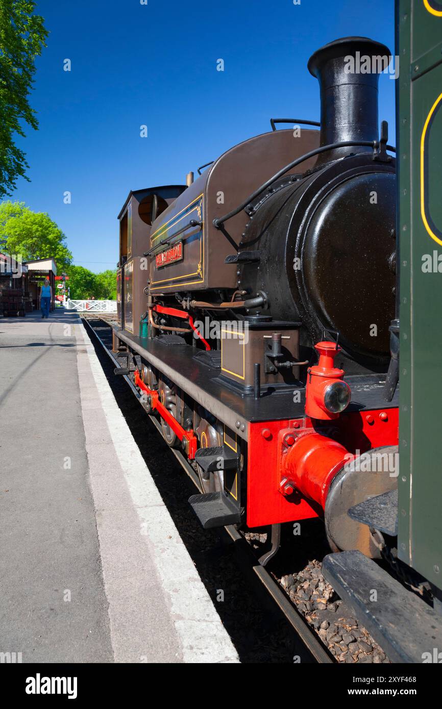 UK, England, Kent, Tenterden Town Station on the Kent and East Sussex ...