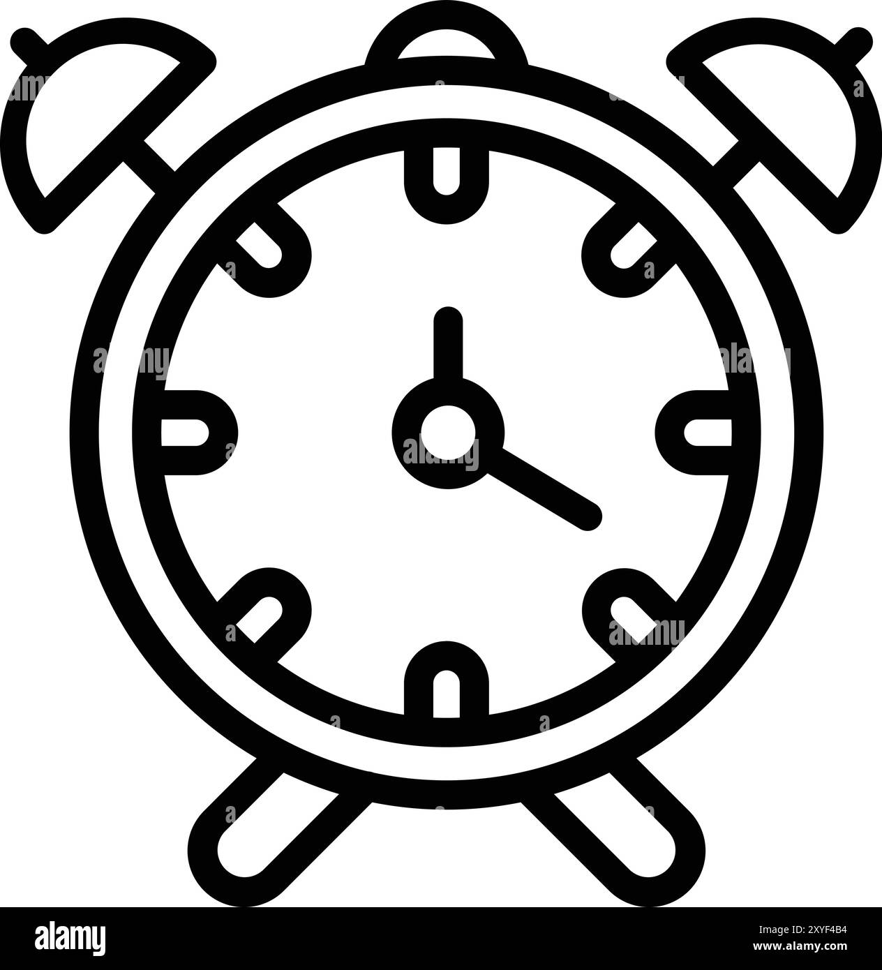 Alarm Vector Icon Design Illustration Stock Vector Image & Art - Alamy