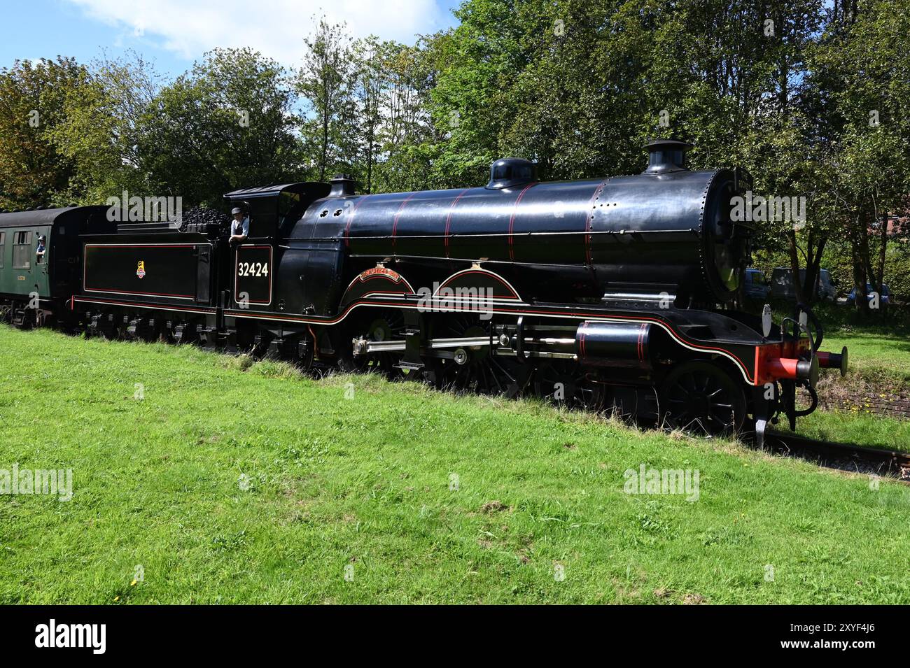Beachy Head an Atlantic class locomotive on The Bluebell Railway Stock ...