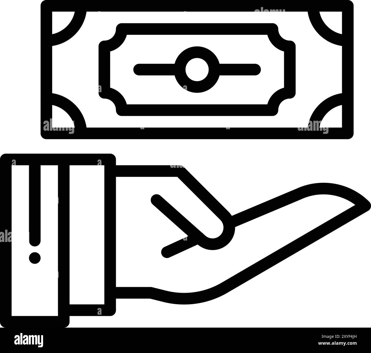 Bill invoice vector vectors Cut Out Stock Images & Pictures - Alamy