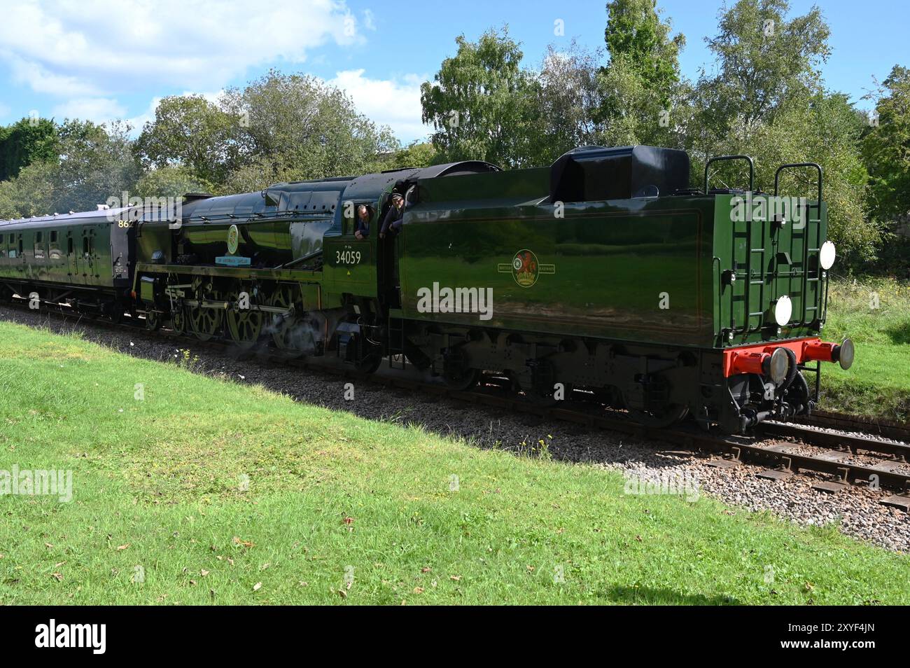 Battle of britain class sir archibald sinclair steam locomotive hi-res ...