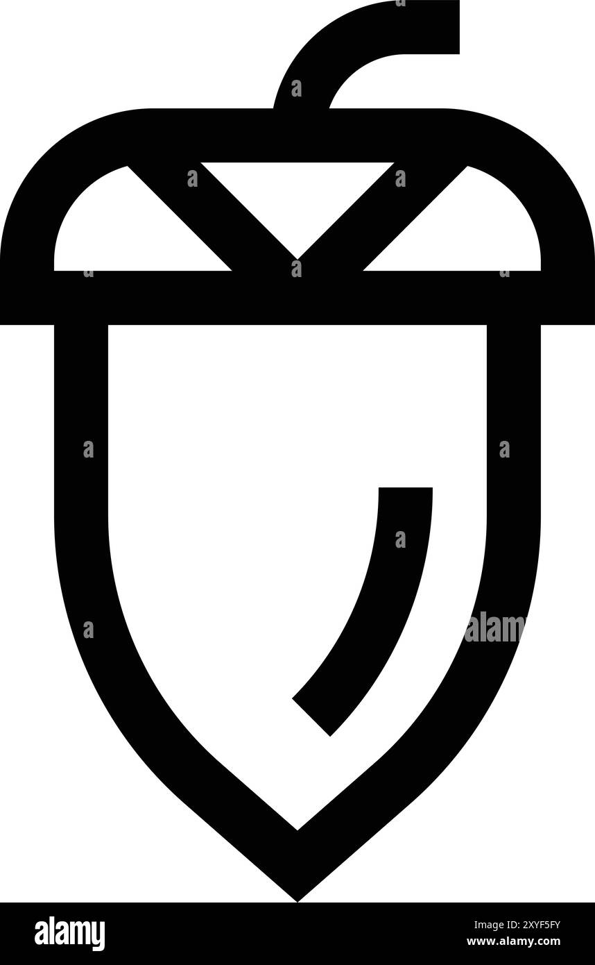 Acorn cap Black and White Stock Photos & Images - Alamy