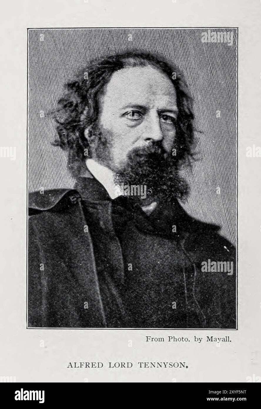 Alfred Lord Tennyson Portrait Memories of the Tennysons By the Rev. H ...