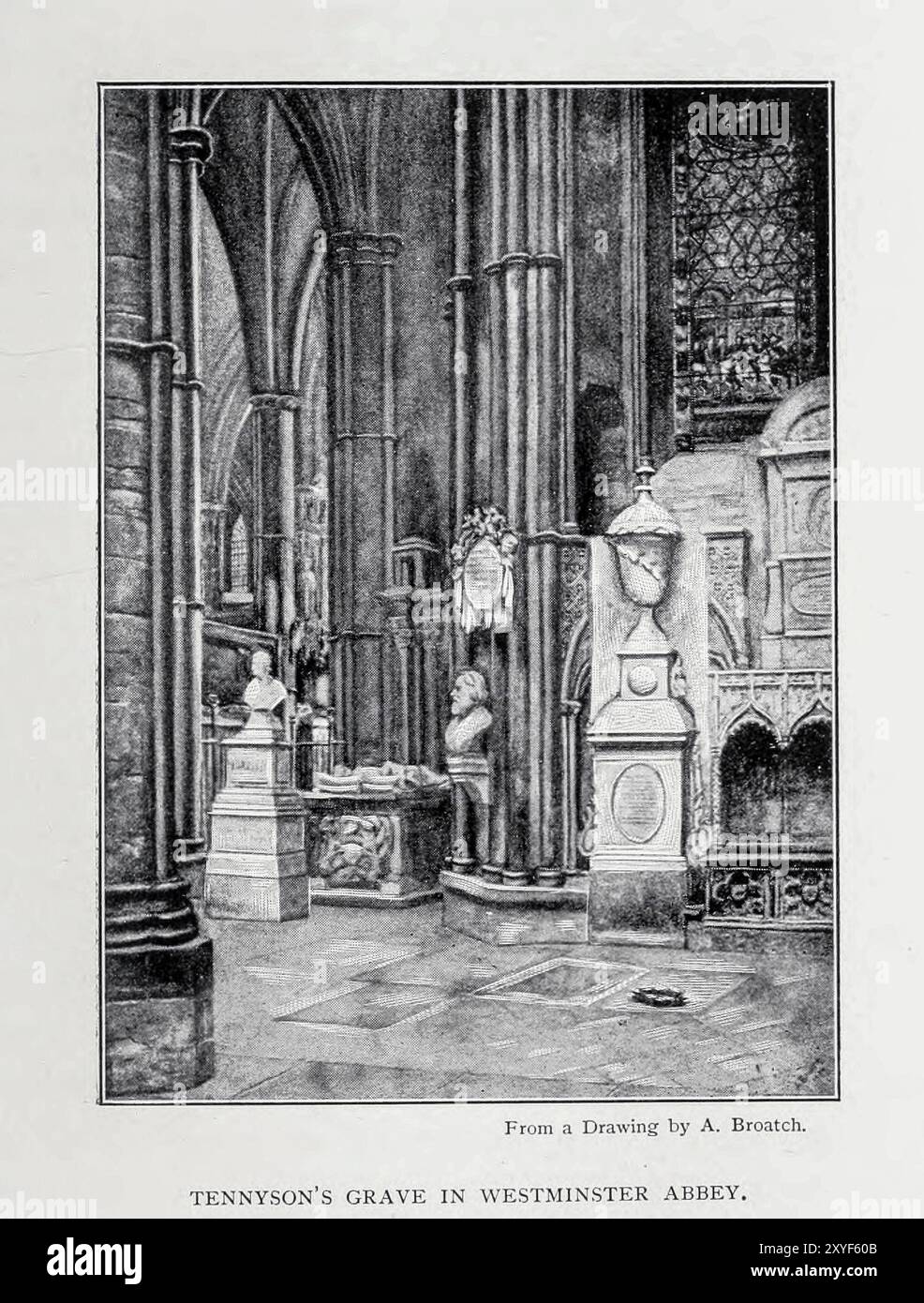 Tennyson's Grave in Westminster Abbey Memories of the Tennysons By the ...