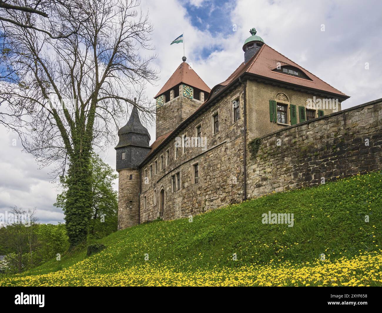 Elgersburg castle thuringia germany hi-res stock photography and images ...