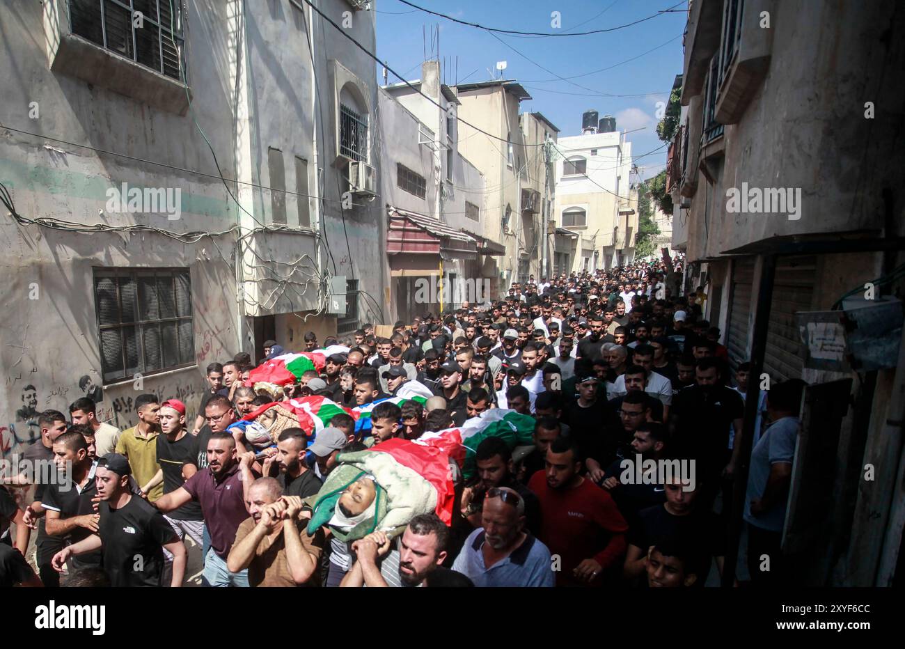 Nablus, Palestine. 29th Aug, 2024. (EDITOR'S NOTE: Image depicts death ...