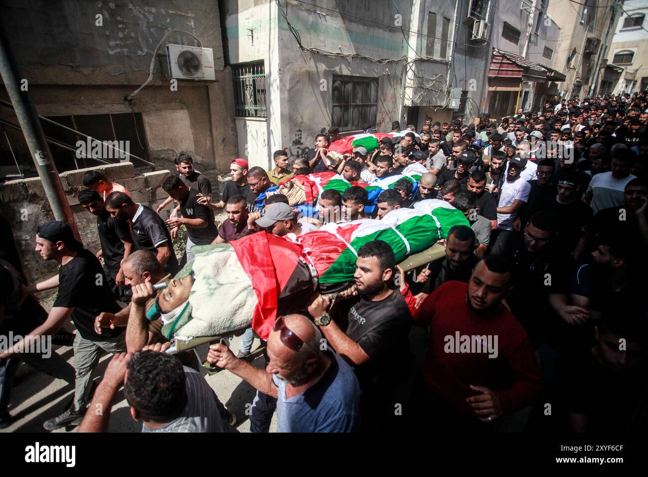 Nablus, Palestine. 29th Aug, 2024. (EDITOR'S NOTE: Image depicts death ...