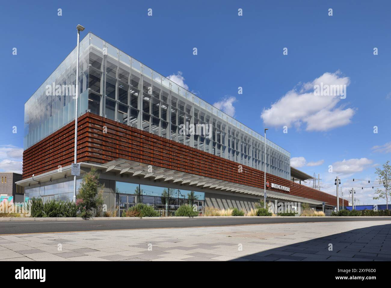 The newly completed Barking Riverside Station in east London, UK. Part ...