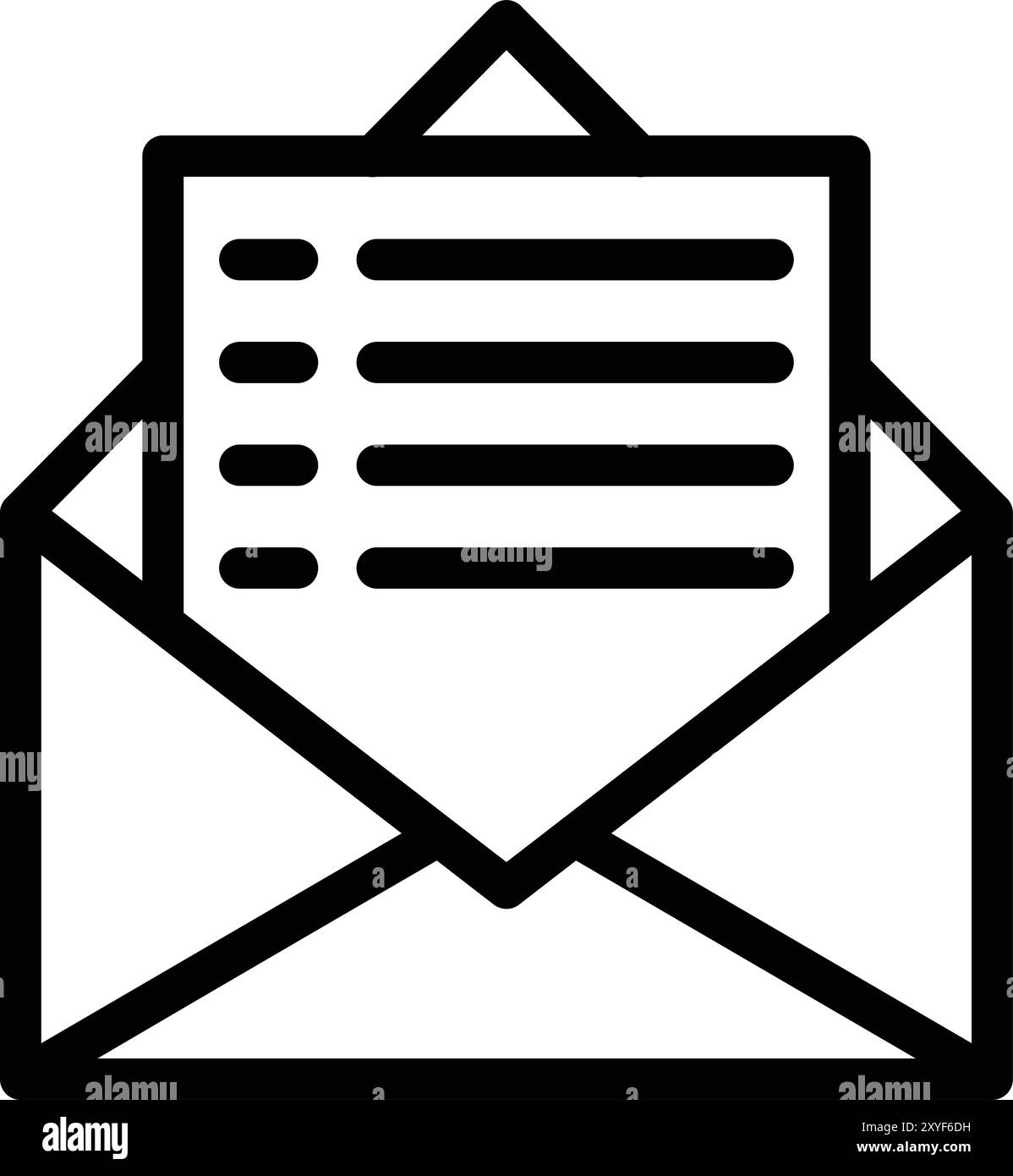 Email icon vector vectors hi-res stock photography and images - Alamy