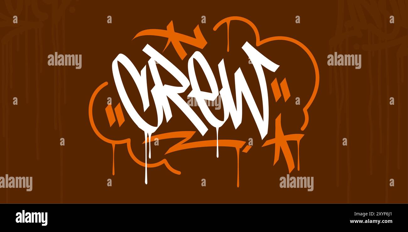 Graffiti crew Stock Vector Images - Alamy