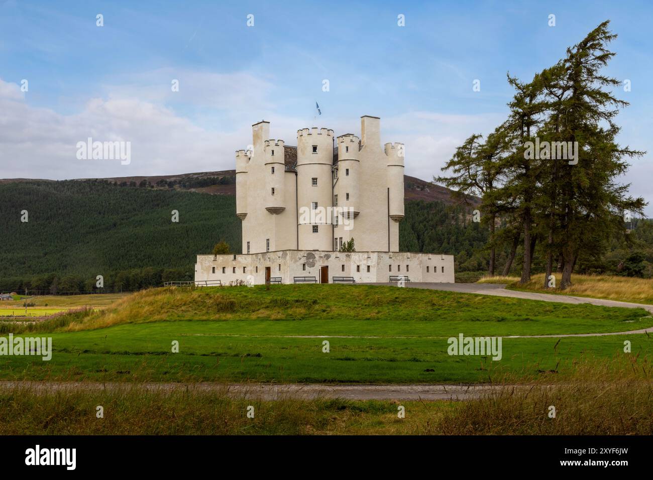 Braemar Castle is situated near the village of Braemar in Aberdeenshire ...