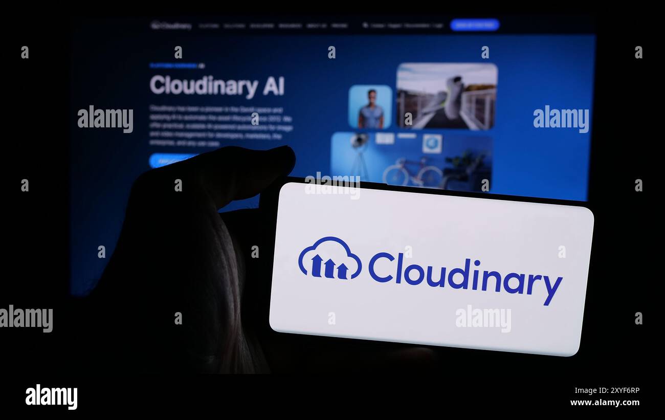 Cloudinary logo hi-res stock photography and images - Alamy