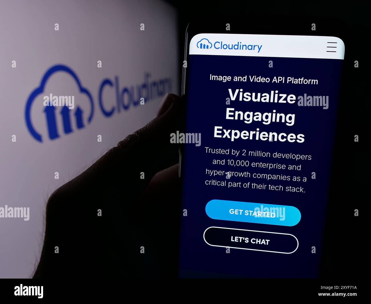 Cloudinary logo hi-res stock photography and images - Alamy
