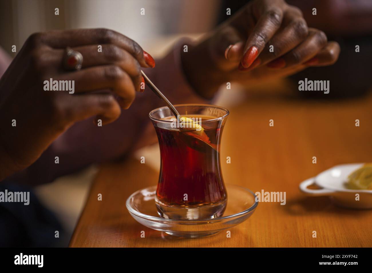 Hand stirring food hi-res stock photography and images - Alamy