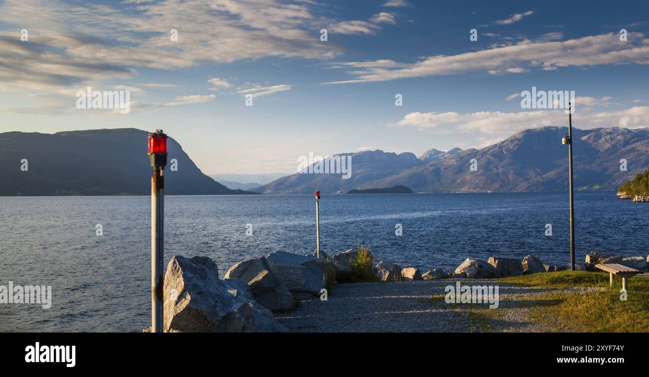 Illuminates footbridge hi-res stock photography and images - Alamy