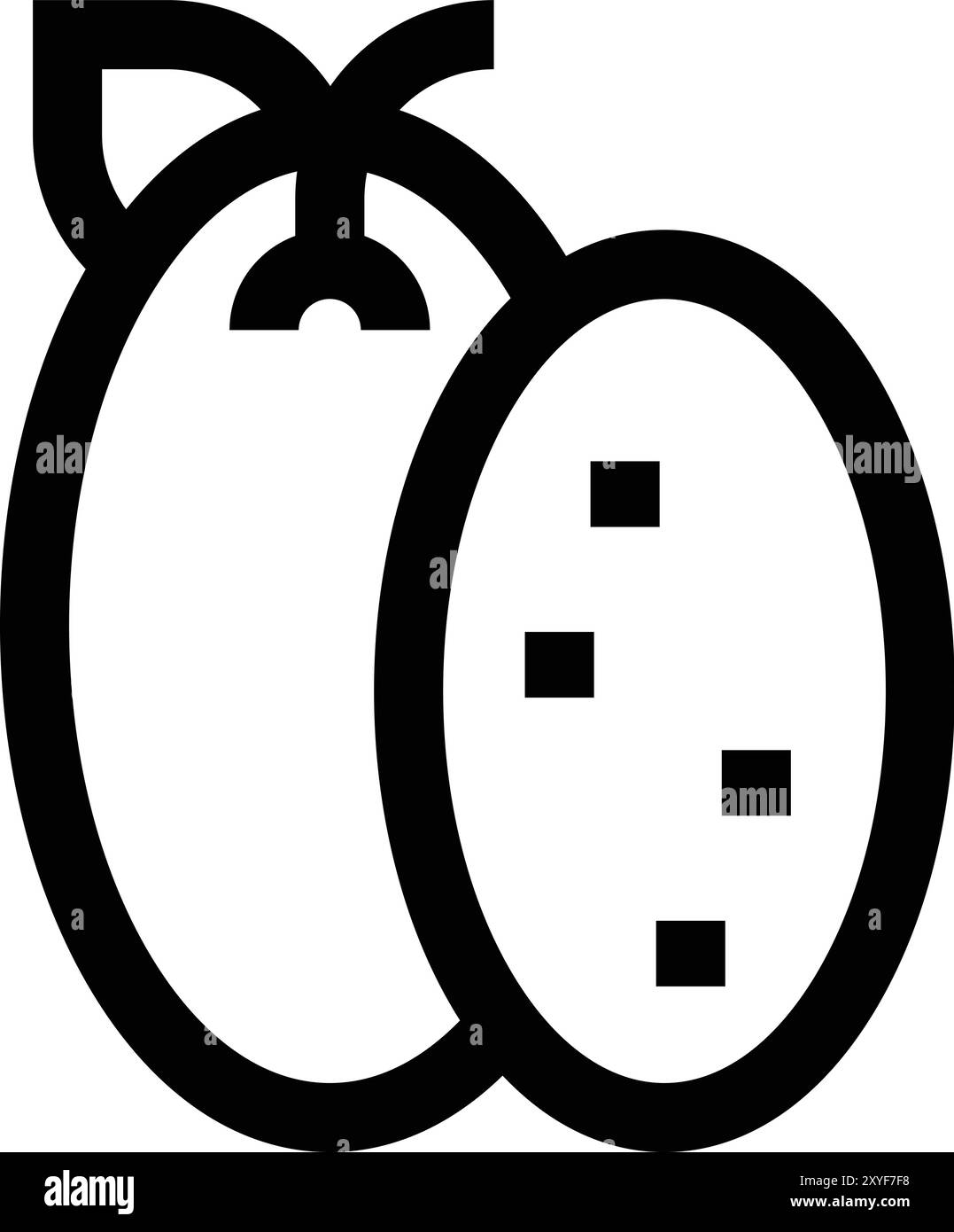 Passion fruit icon simple Stock Vector Images - Alamy