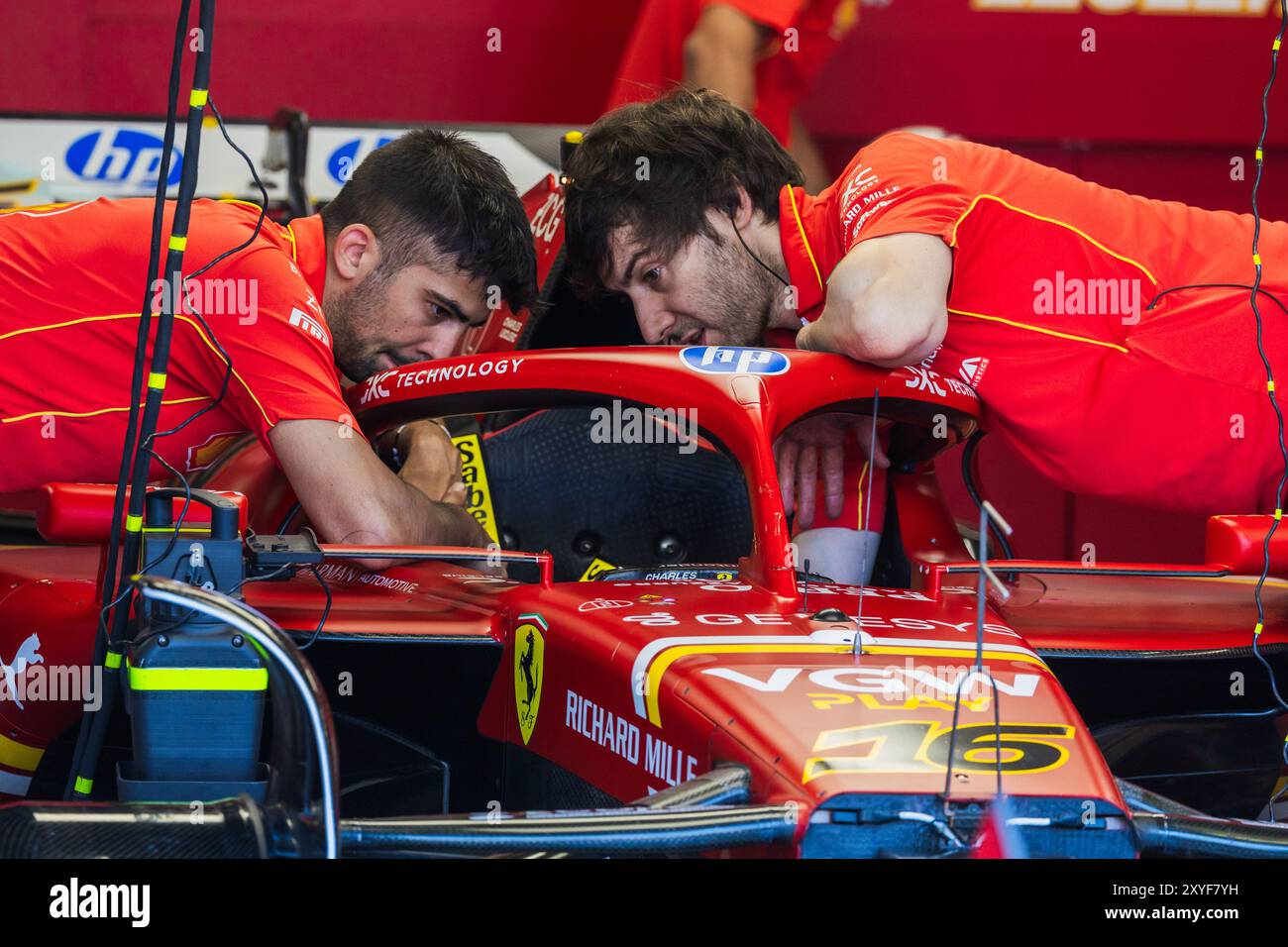 Scuderia ferrari team garage hi-res stock photography and images - Alamy
