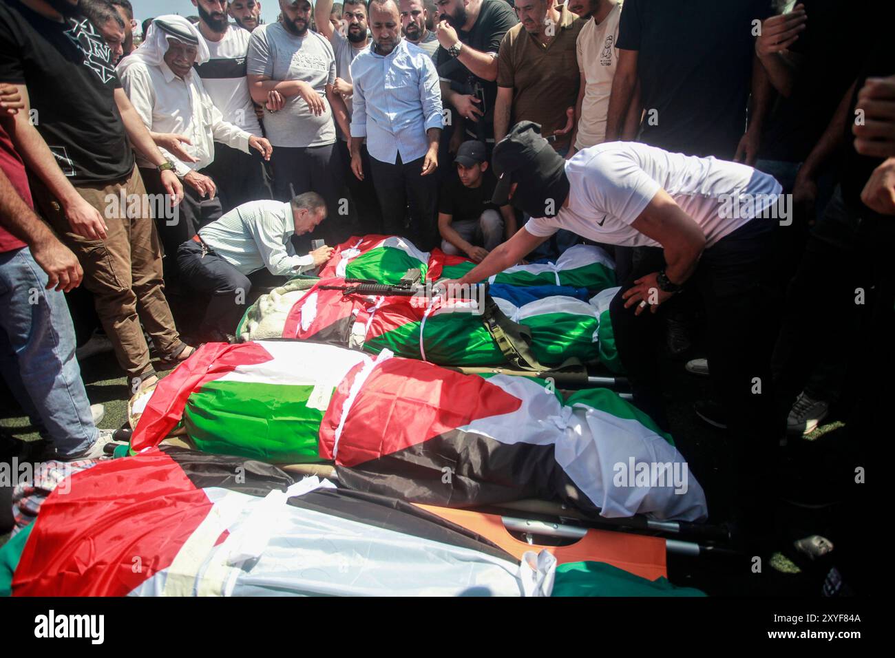 Nablus, Palestine. 29th Aug, 2024. (EDITOR'S NOTE: Image depicts death ...