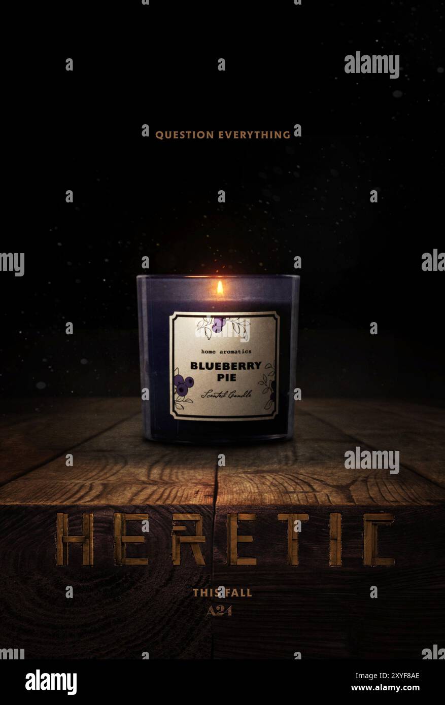 Heretic poster Stock Photo - Alamy