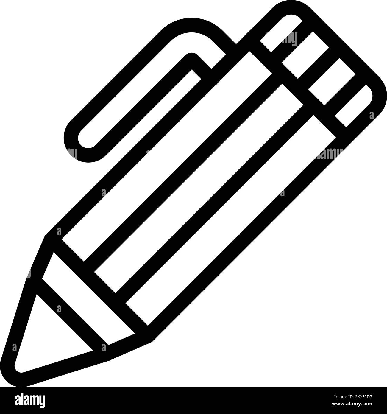 Marker pen icon simple Black and White Stock Photos & Images - Alamy