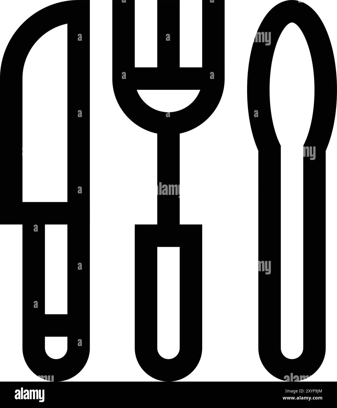 Design cutlery icon Stock Vector Images - Alamy