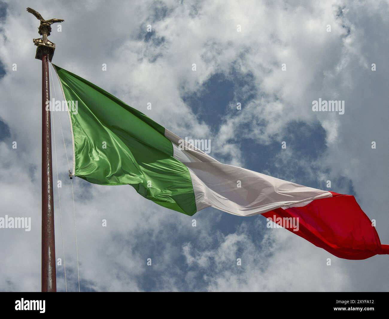 National flag waving in the wind hi-res stock photography and images ...