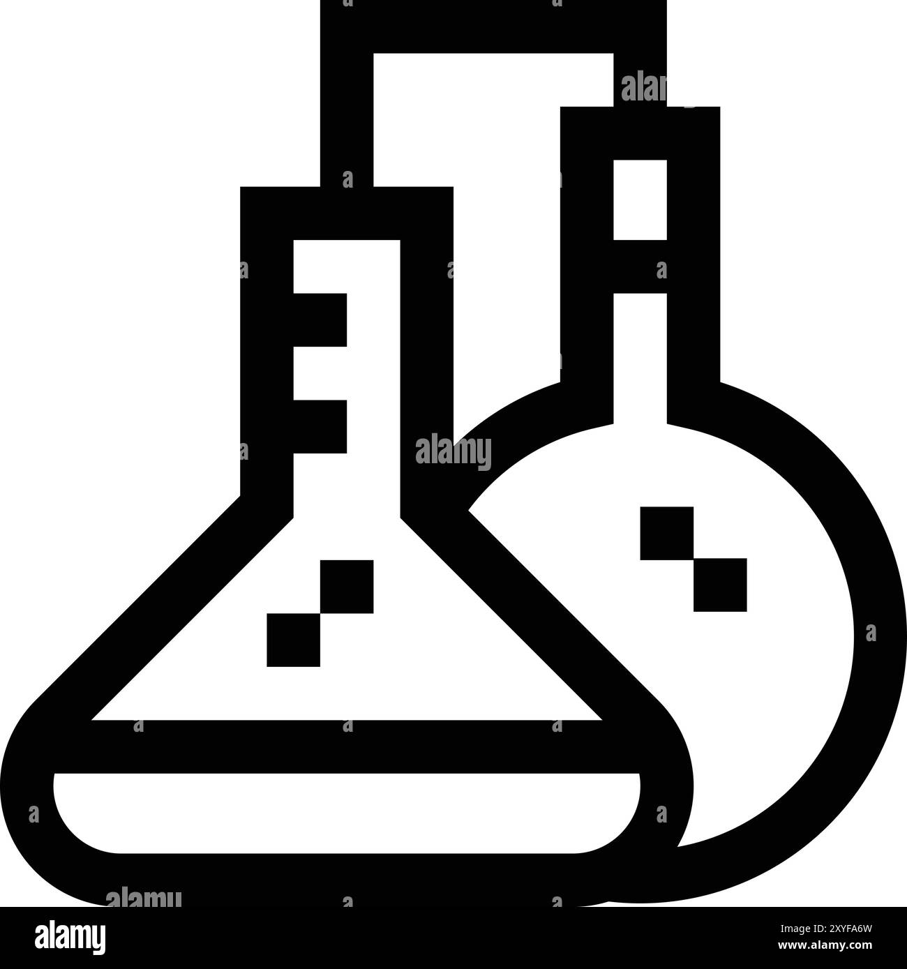 Chemical laboratory material Stock Vector Images - Alamy