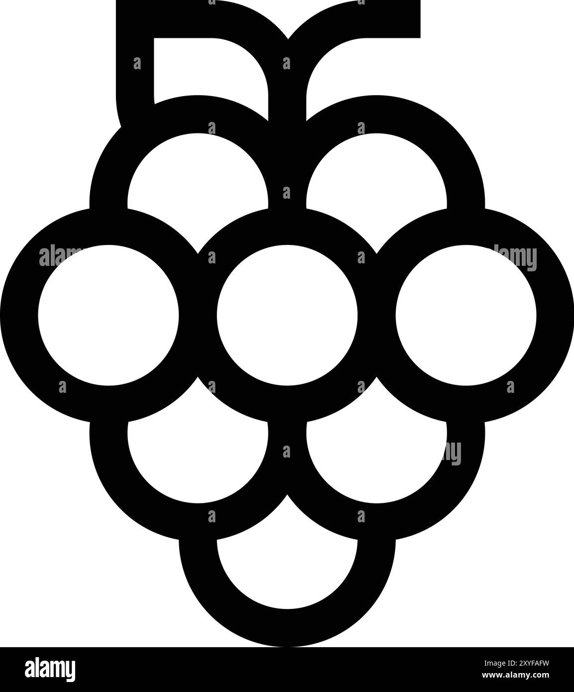 Perfect grapes Stock Vector Images - Alamy