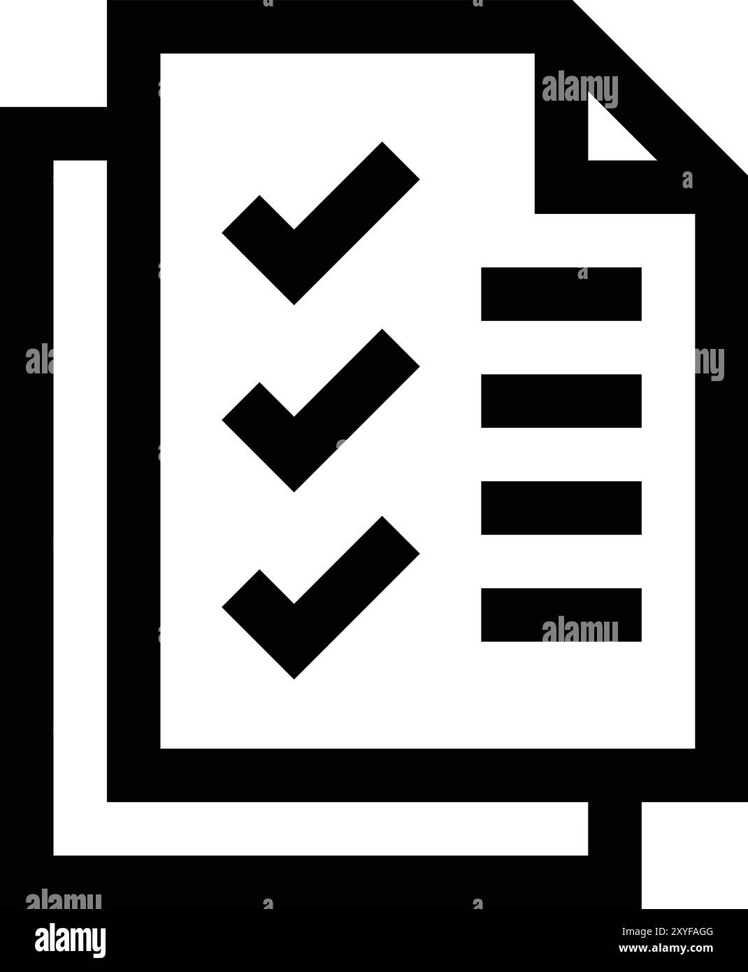 Todo tasks icon simple hi-res stock photography and images - Alamy