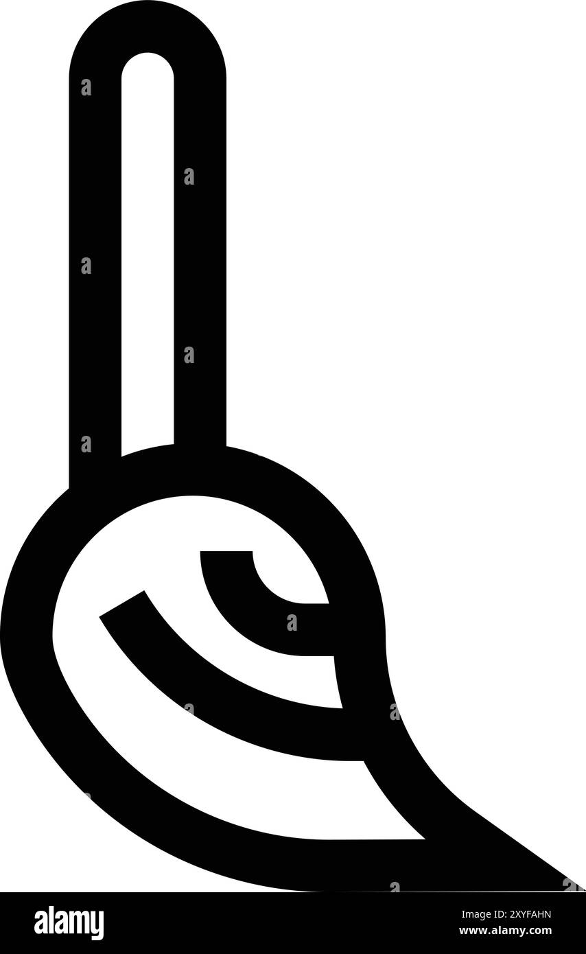 Cleaning tool illustration vector Cut Out Stock Images & Pictures - Alamy