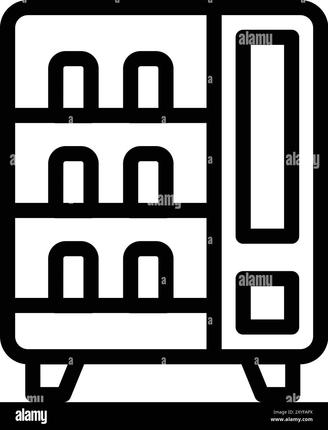 Drinks vending machine clipart Cut Out Stock Images & Pictures - Alamy