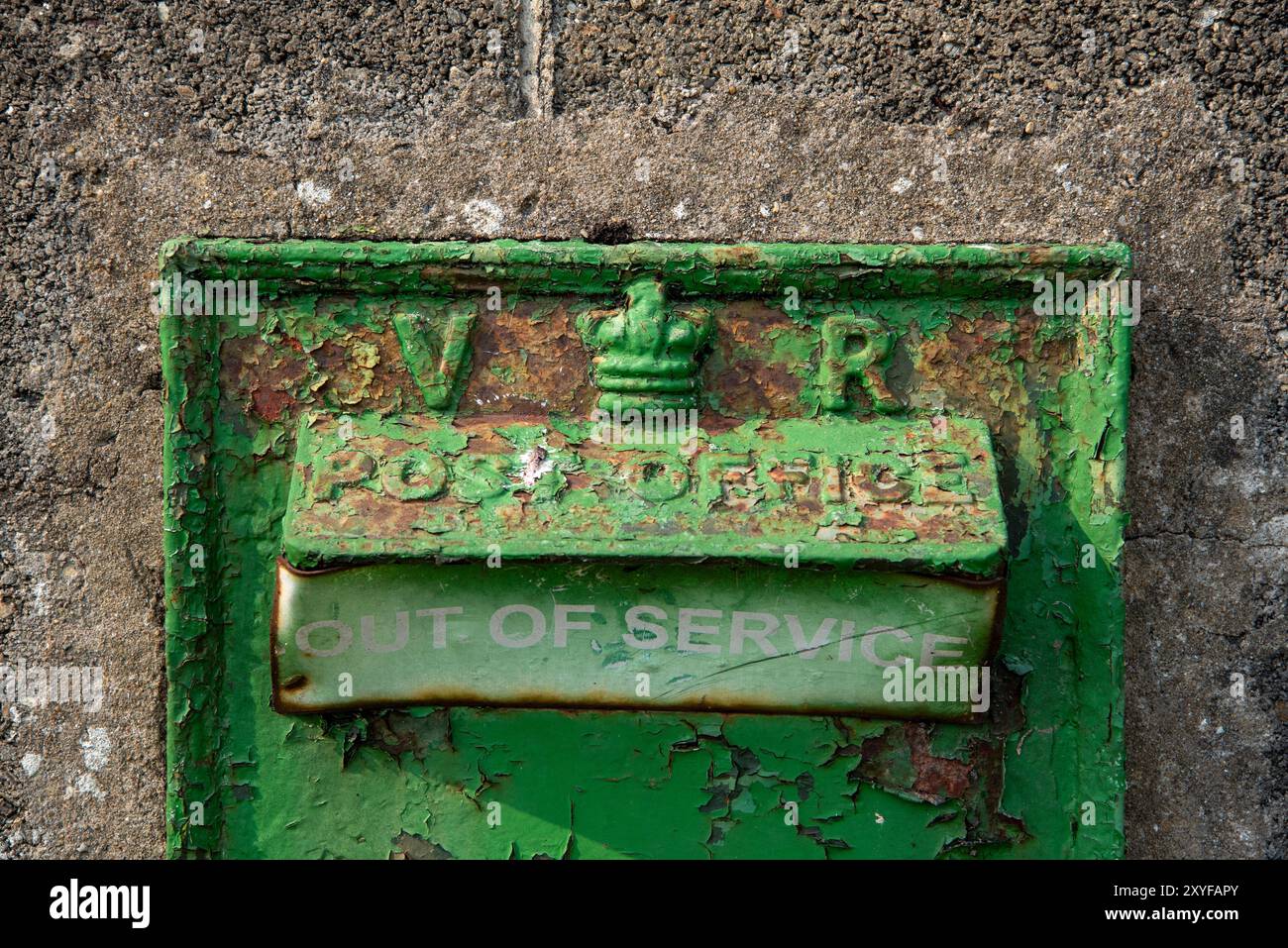 Victorian postbox Ireland Stock Photo - Alamy