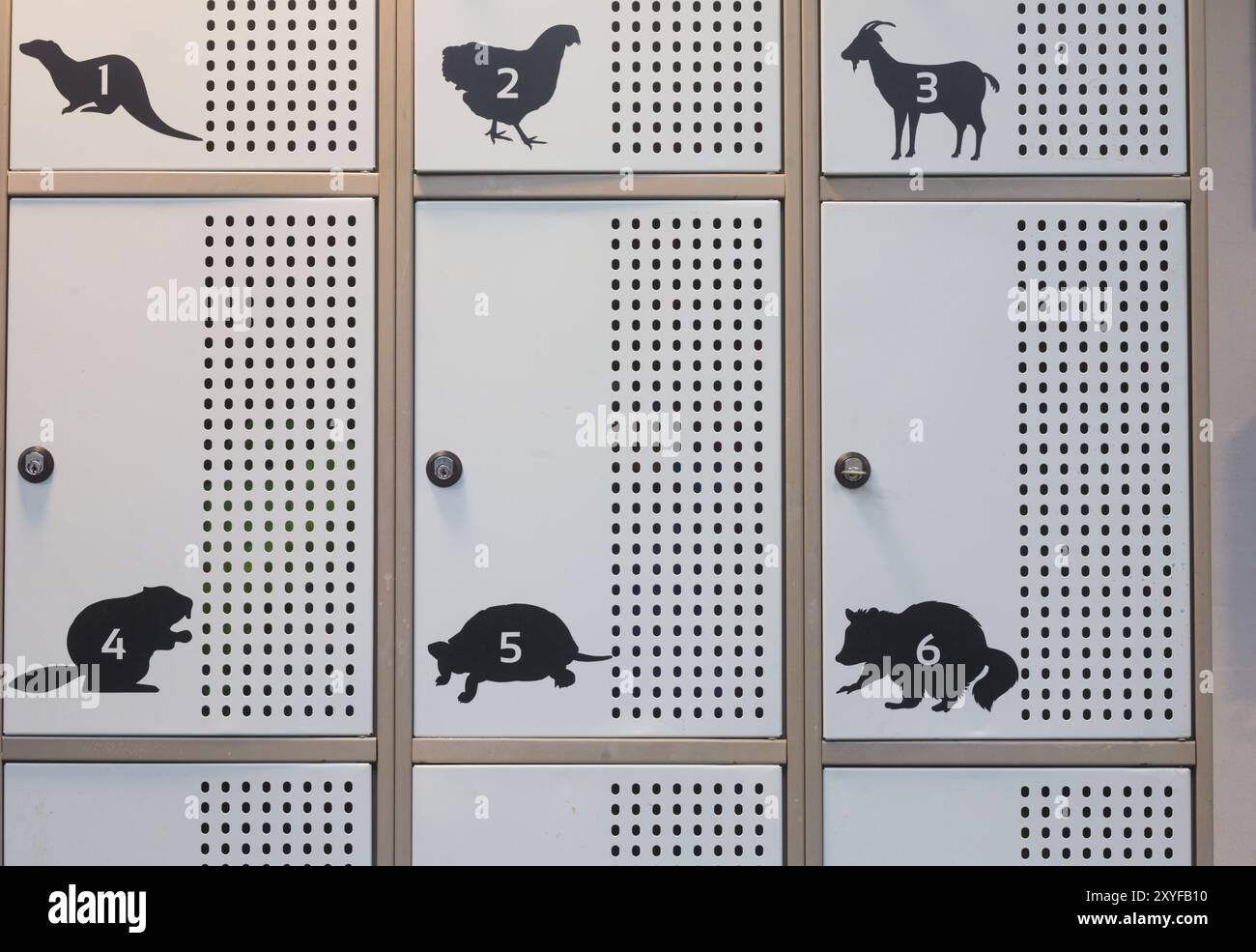 Lockers locker hi-res stock photography and images - Alamy