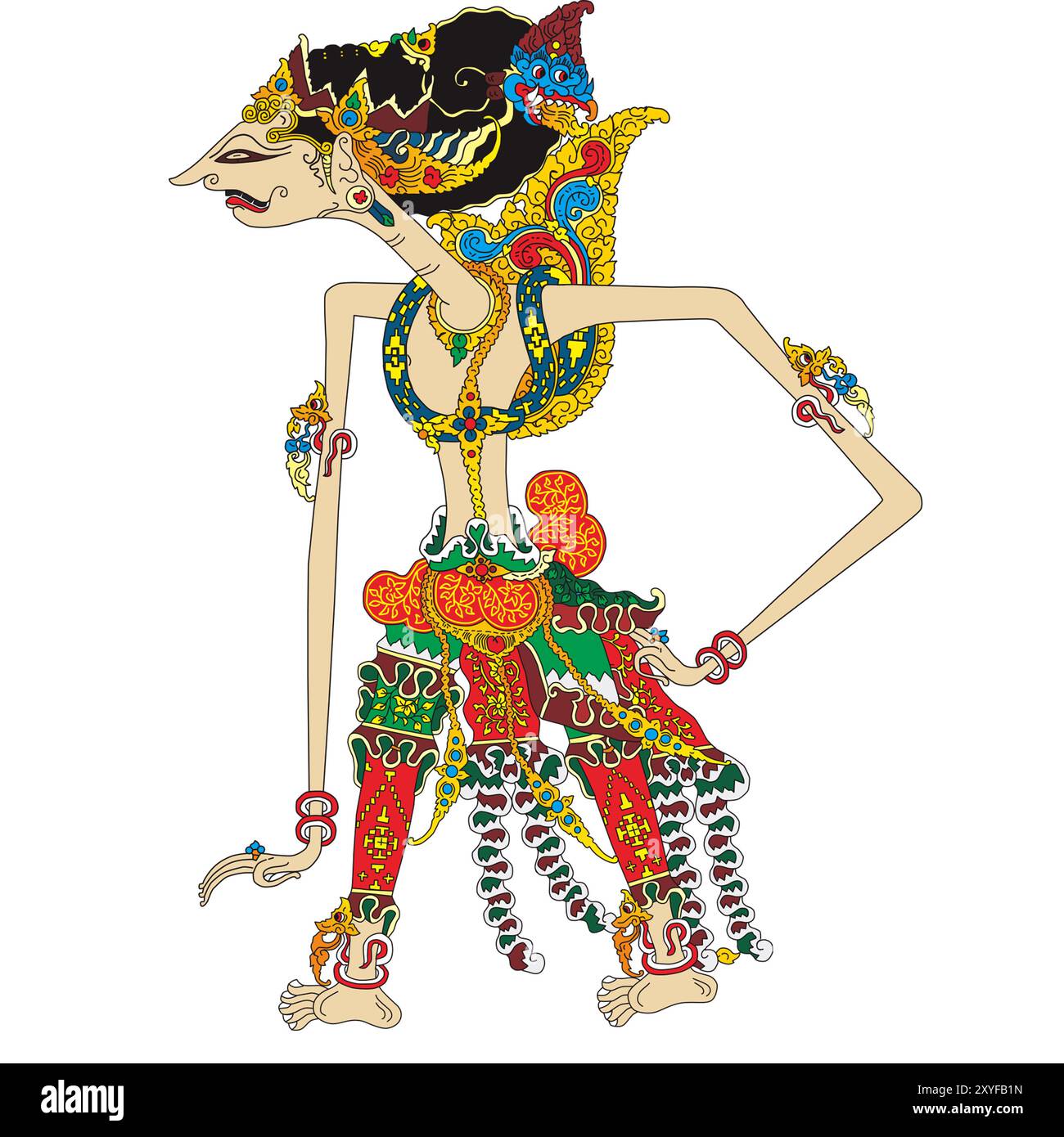 Asian wayang Cut Out Stock Images & Pictures - Alamy