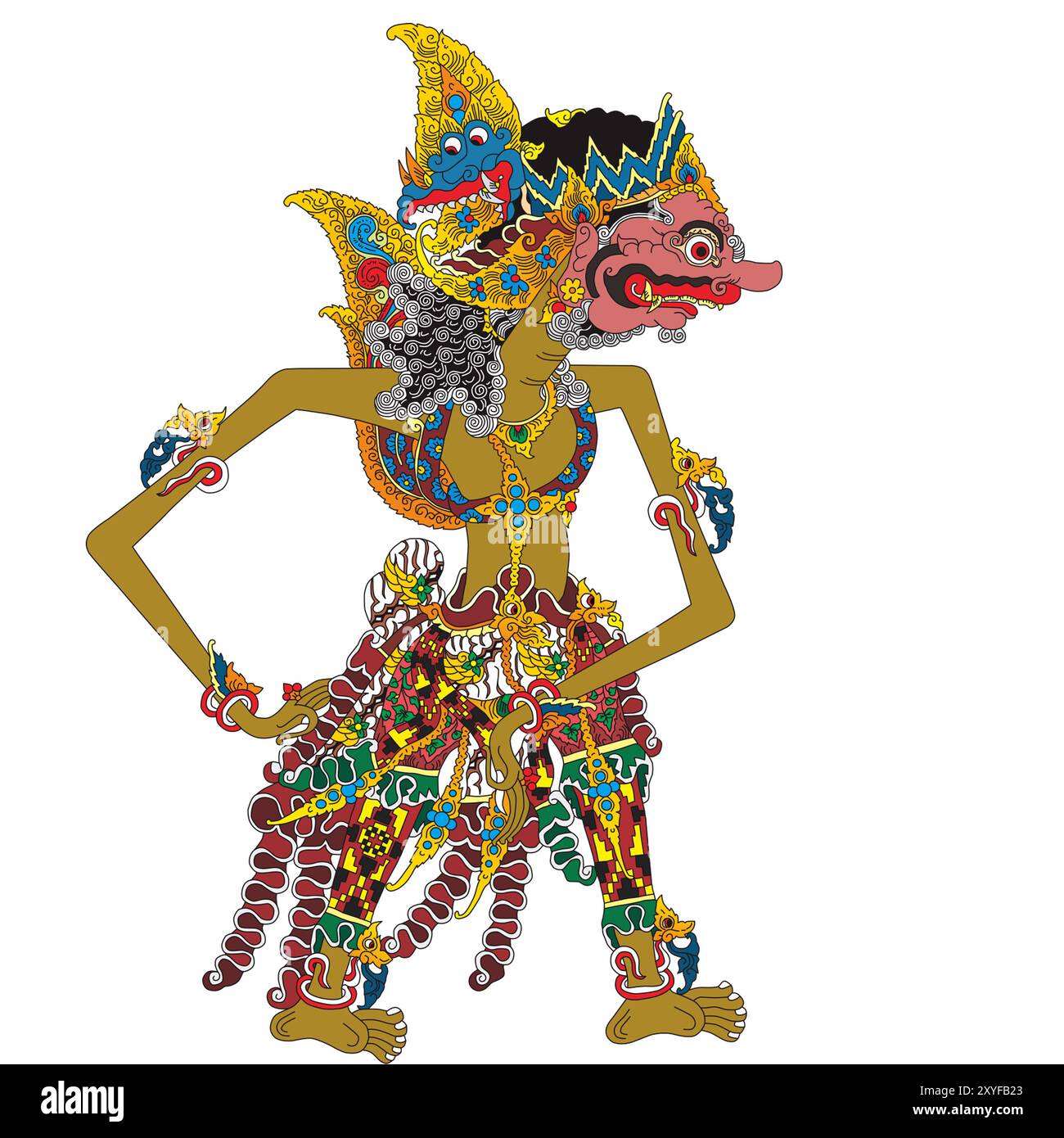 Javanese puppet Cut Out Stock Images & Pictures - Alamy