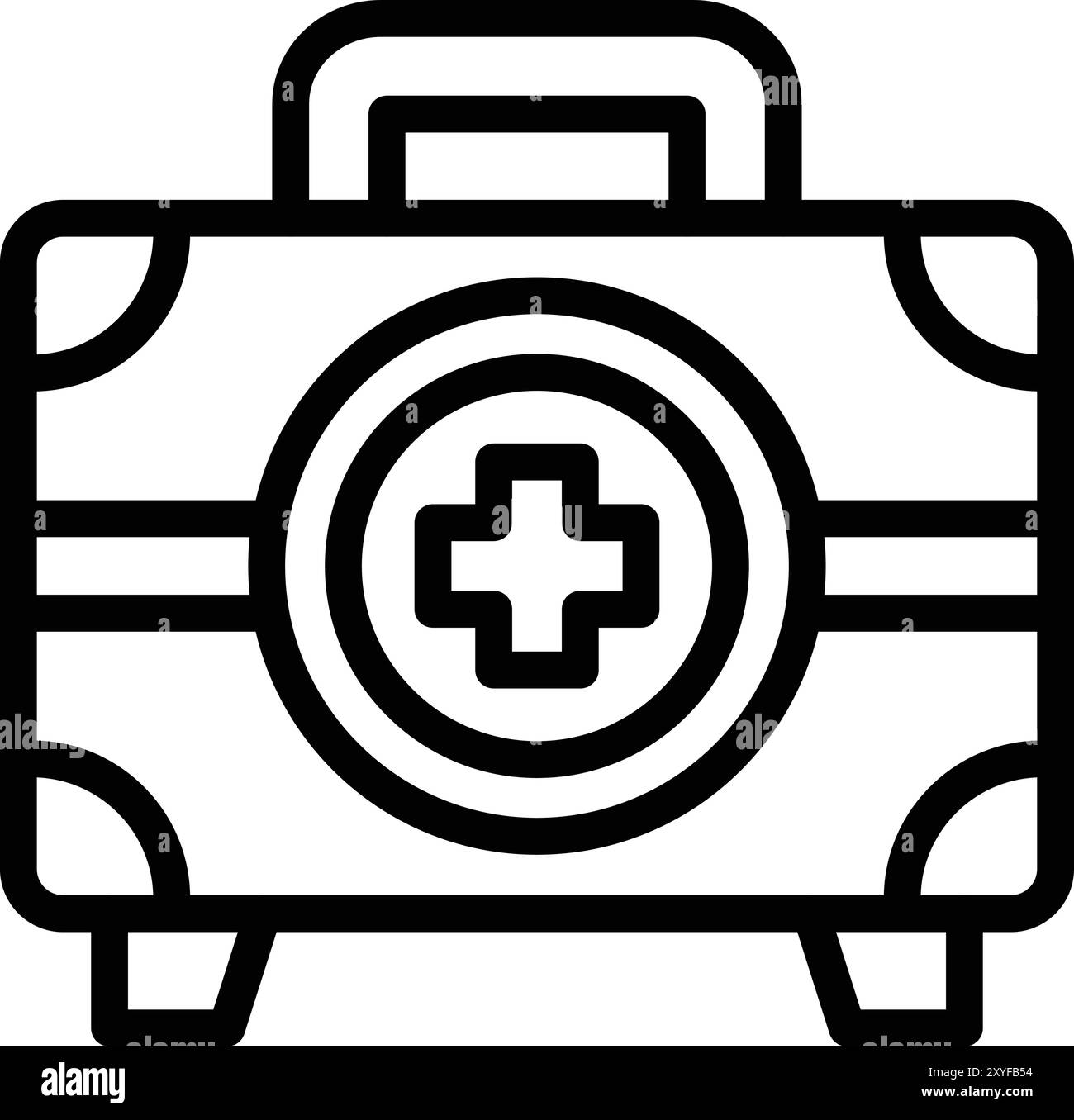 First aid box clipart Black and White Stock Photos & Images - Alamy