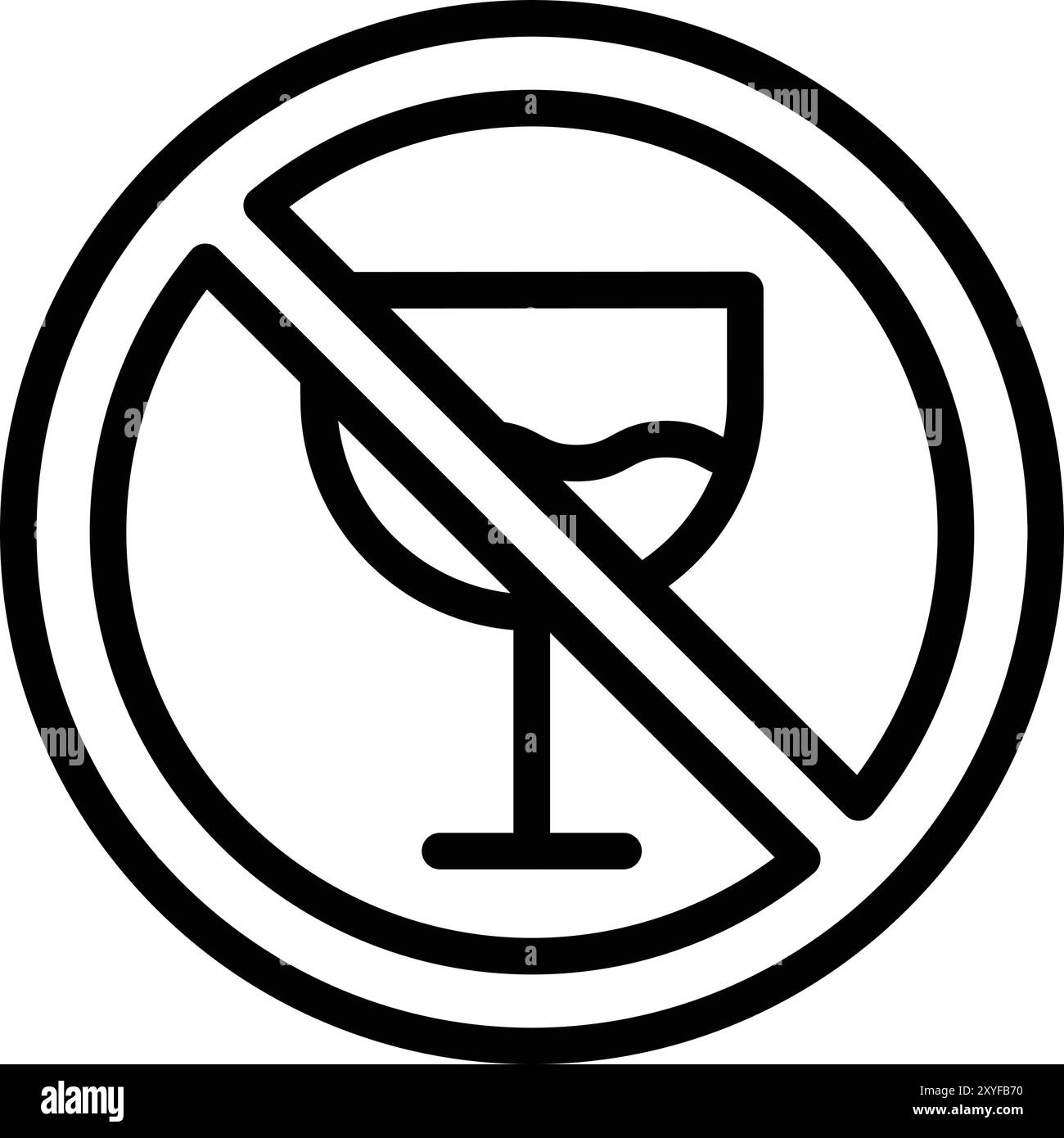 Prohibition sign web icon hi-res stock photography and images - Alamy