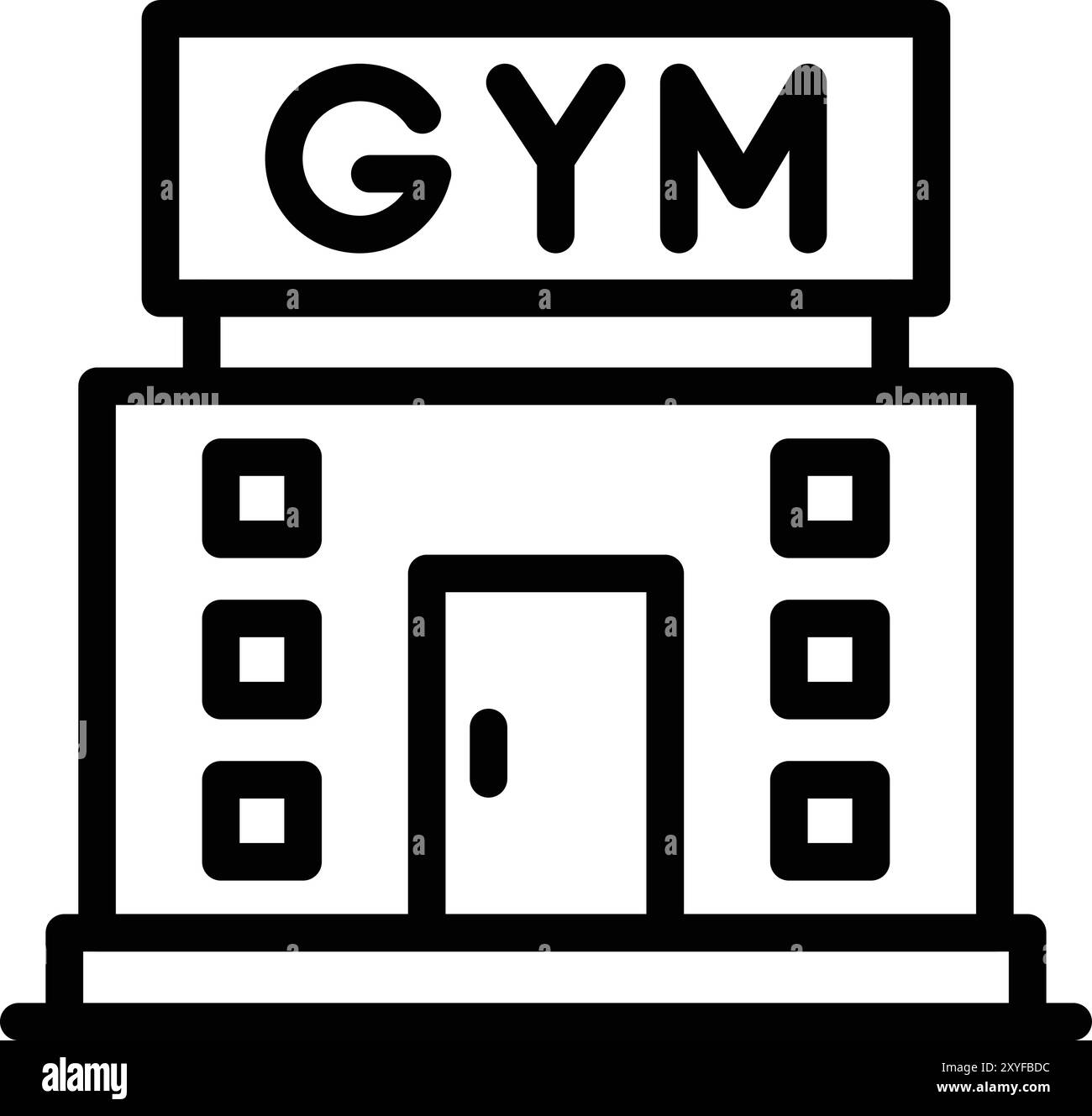 Gym clipart vector vectors hi-res stock photography and images - Alamy
