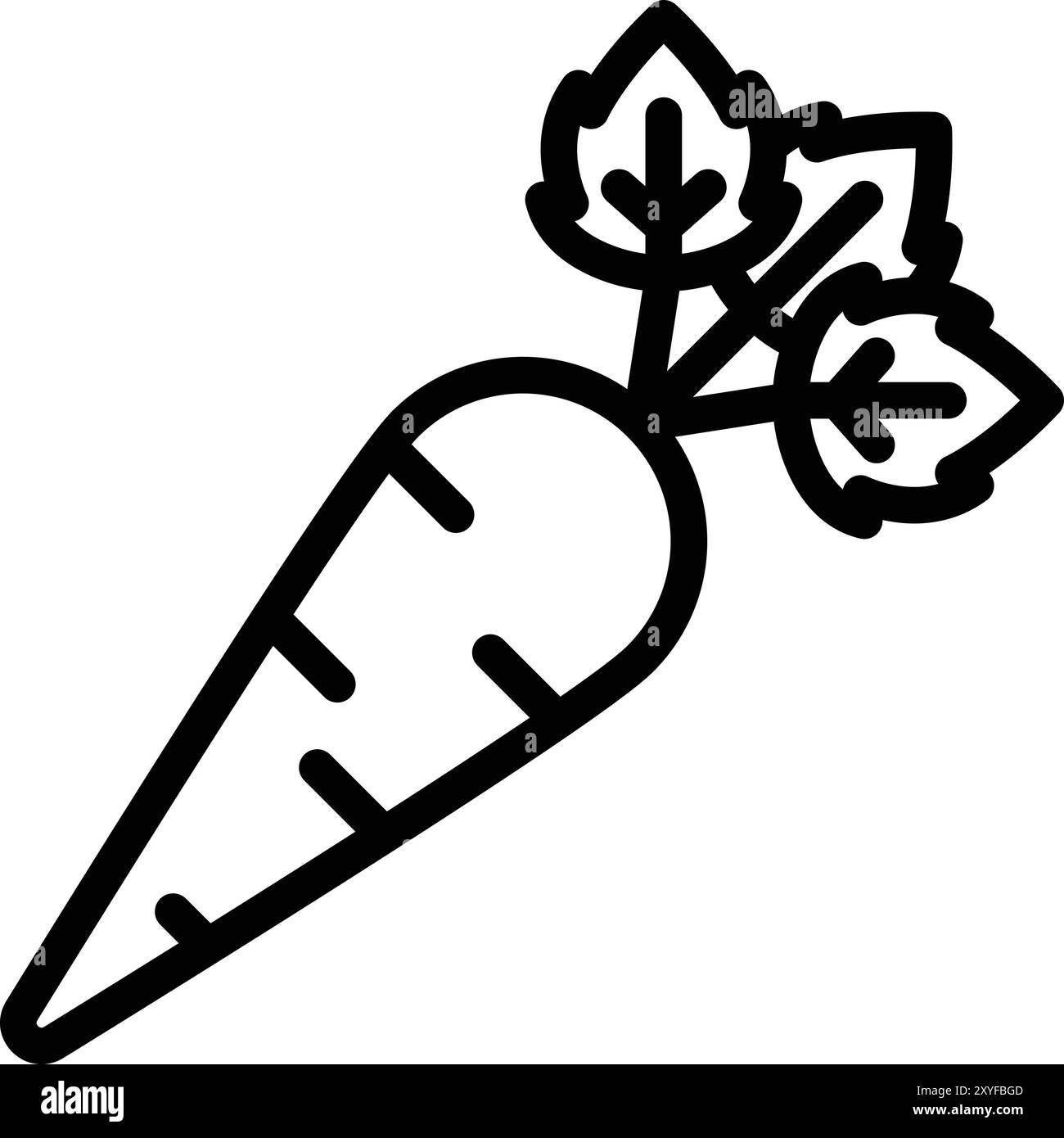 Carrot clipart Black and White Stock Photos & Images - Alamy