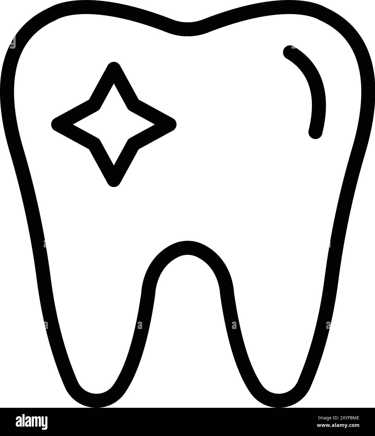 Dental Cleaning Vector Icon Design Illustration Stock Vector Image ...