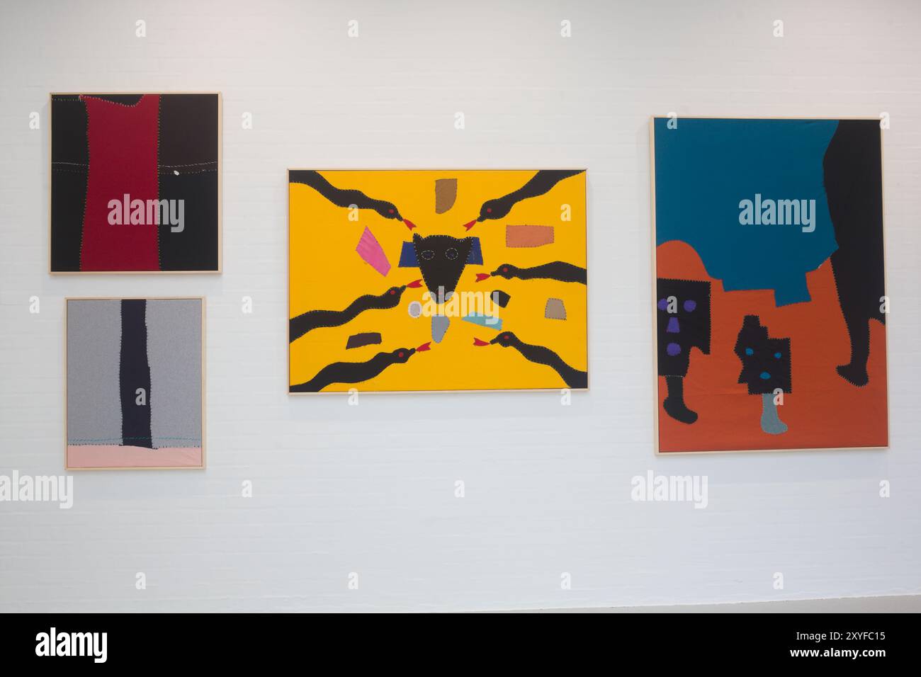 Four compositions by Pascale Marthine Tayou at Carl-Henning Pedersen ...