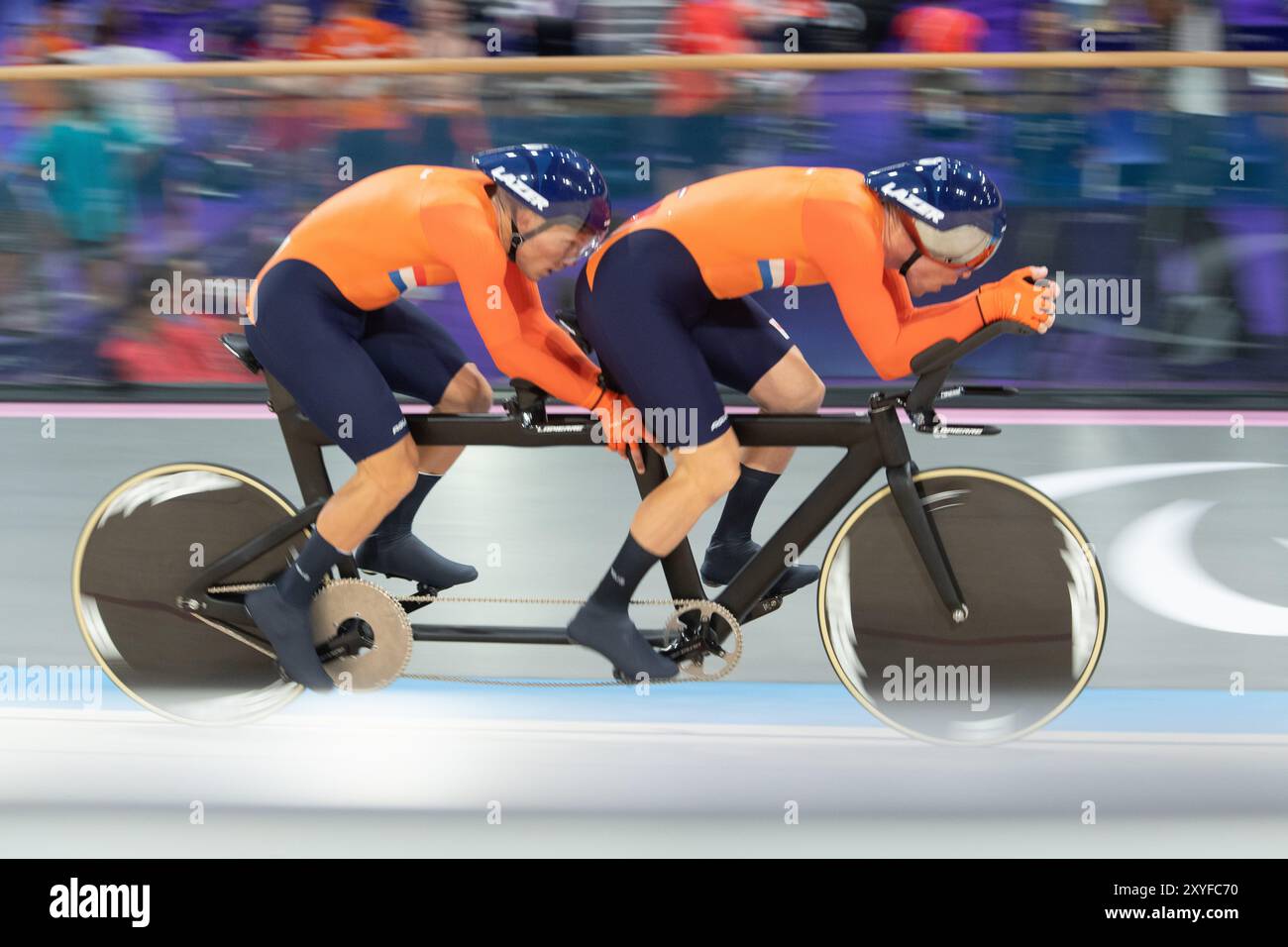 Paris, France. 24th Sep,Tristan Bangma(Rear) and Patrick Bos(Front and ...