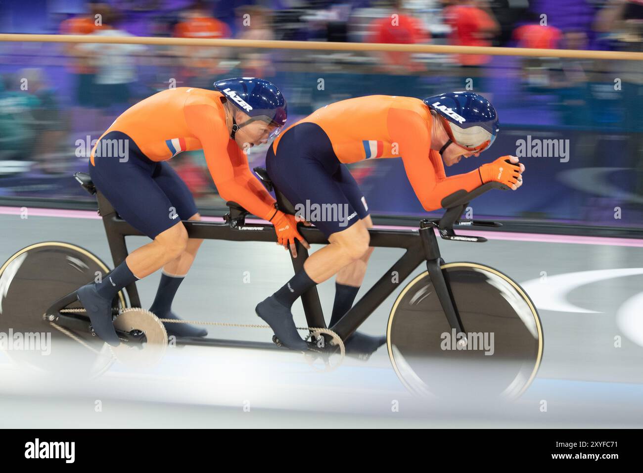 Paris, France. 24th Sep,Tristan Bangma(Rear) and Patrick Bos(Front and ...