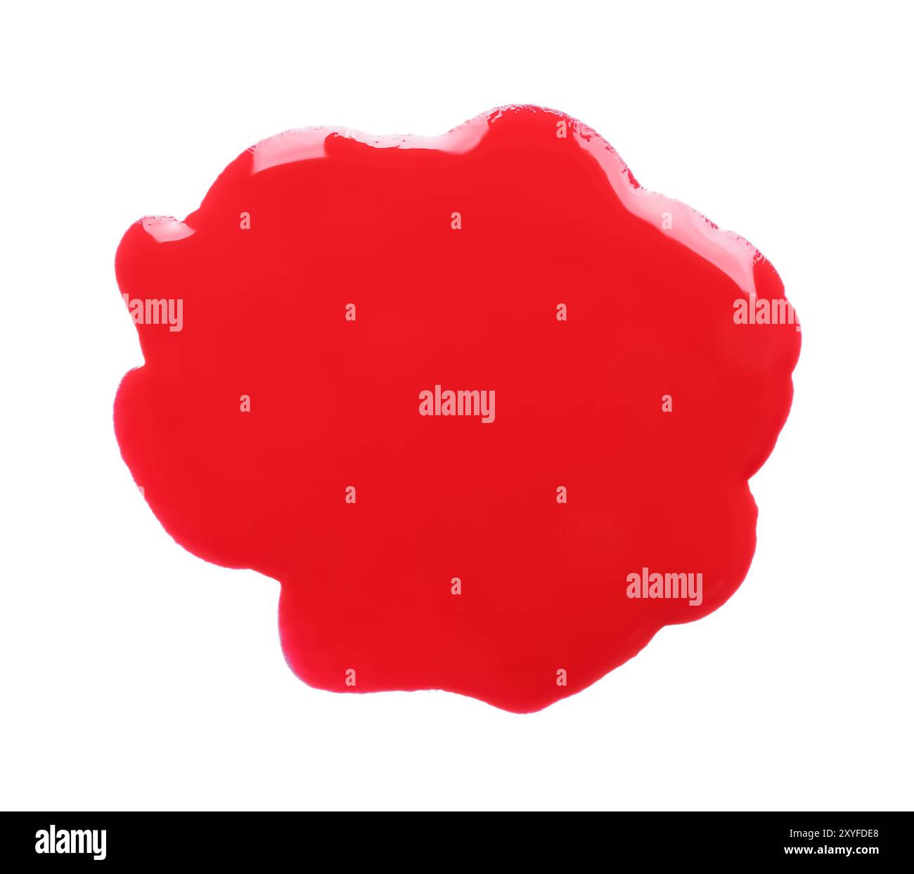 Spilled red printer ink hi-res stock photography and images - Alamy